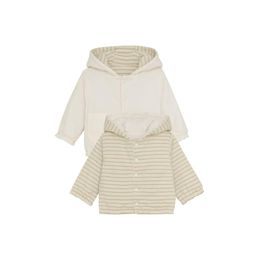 Noppies Strickjacke Neddie - Reversible in Stripe pattern Off white | Gr.: 50