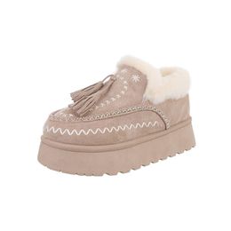 Ital-Design High Heel in Hellbraun | Gr.: 41