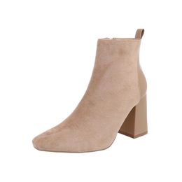 Ital-Design High Heel in Hellbraun | Gr.: 40