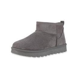 VAN HILL Winter Boots Estelle in Grau | Gr.: 39