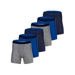 Under Armour Boxershort 6er Pack in Blau/Grau | Gr.: 4XL