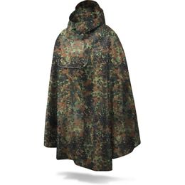 Normani Outdoor Sports Unisex Regenponcho wasserdicht Cherrapunji in Flecktarn | Gr.: 3XL
