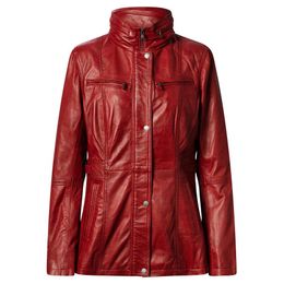 CBL Damen Lederjacke in rot | Gr.: 44
