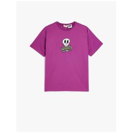 KOTON T-shirt in Lila | Gr.: 4-6 Jahre