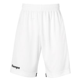 Kempa Sportshorts "Player Long Shorts" in Weiß | Gr.: 128