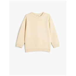 KOTON Sweatshirt in Beige | Gr.: 4-6 Jahre