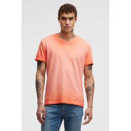 V-Shirt CMPD, Herren, Gr. M, orange, Single Jersey, Material: 100% Baumwolle, unifarben, regular fit normal, V-Ausschnitt, eingesetzt gerader Abschluss, Shirts, aus Baumwolle