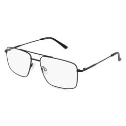 Fielmann OU 046 CL Brille Herren | Fassung: Vollrand, Quadratisch, Schwarz Matt