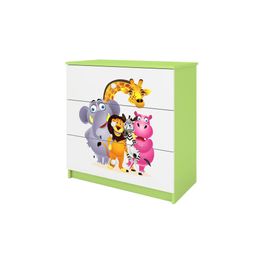 H&ouml;ffner Kommode Zoo &brvbar; gr&uuml;n &brvbar; Ma&szlig;e (cm): B: 81 H: 80,5 &raquo; H&ouml;ffner