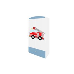 Höffner Kleiderschrank Feuerwehr blau Maße (cm): B: 90 H: 181,2 » Höffner