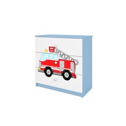 H&ouml;ffner Kommode Feuerwehr blau Ma&szlig;e (cm): B: 81 H: 80,5 &raquo; H&ouml;ffner