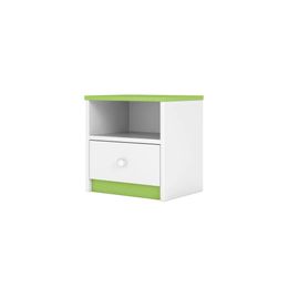 Höffner Nachtkommode Babydream grün Maße (cm): B: 39,5 H: 40,5 » Höffner