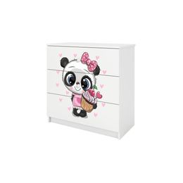 Höffner Kommode Panda weiß Maße (cm): B: 81 H: 80,5 » Höffner