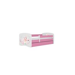H&ouml;ffner Bett Pferd &brvbar; rosa/pink &brvbar; Ma&szlig;e (cm): B: 90 H: 61 &raquo; H&ouml;ffner
