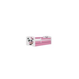 H&ouml;ffner Bett Panda &brvbar; rosa/pink &brvbar; Ma&szlig;e (cm): B: 80 H: 61 &raquo; H&ouml;ffner