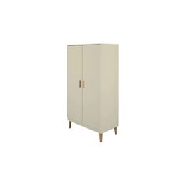 Höffner Kleiderschrank Kubi beige Maße (cm): B: 100 H: 184 » Höffner