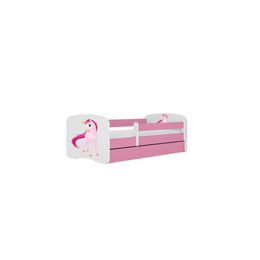 H&ouml;ffner Bett Einhorn rosa/pink Ma&szlig;e (cm): B: 90 H: 61 &raquo; H&ouml;ffner