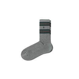 Scalpers Socken Herren Größe 41/46 anthrazit / graumeliert / dunkelrot