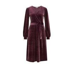 WE Fashion Kleid Damen Größe 36 aubergine Winterkleid