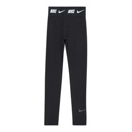 Nike Sportswear Leggings Mädchen Größe 128/138 silbergrau / schwarz / weiß