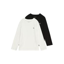 Calvin Klein Jeans Shirt Jungen Gr&ouml;&szlig;e 104 schwarz / wei&szlig;
