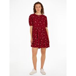 Tommy Jeans Blusenkleid »TJW FLORAL TIERED ALINE DRESS« mit Blumenprint Mountain Floral XL (42) - N-Gr N-Gr XL (42) Luftig und leicht: Blusenkleid...