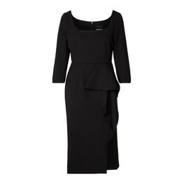 Marc Cain Kleid Damen Gr&ouml;&szlig;e 44 schwarz Winterkleid
