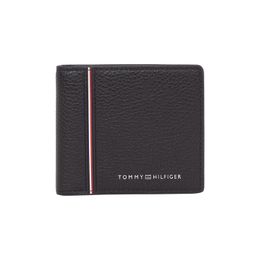 Tommy Hilfiger Geldbörse »TH CORP MINI CC WALLET«, Men Geldbeutel, Portemonnaie mit Tommy Logoschriftzug Black