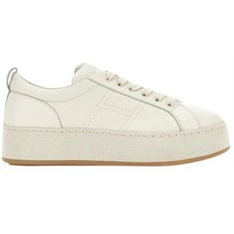 Hogan Low-Top Sneaker - Sneakers Yogurt - Gr. 38,5 (EU) - in Wei&szlig; - f&uuml;r Damen