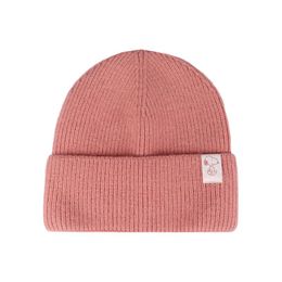 Capelli New York Beanie mit ikonischem Logo-Patch rose