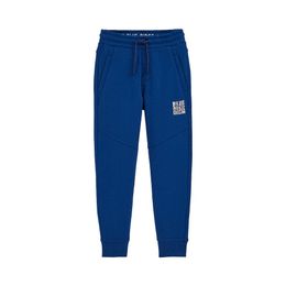 WE Fashion Hose Jungen Größe 122 beige / kobaltblau