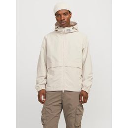 Jack & Jones JACK & JONES Softshelljacke »JCOUNION JACKET SN« mit Kapuze Moonbeam XXL XXL Moderne Jacke von Jack & Jones