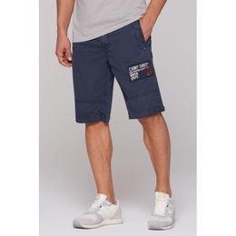 CAMP DAVID Bermudas Sommerhose mit großem Logo-Aufnäher dark teal M - N-Gr N-Gr M Bermuda für Herren von CAM DAVID