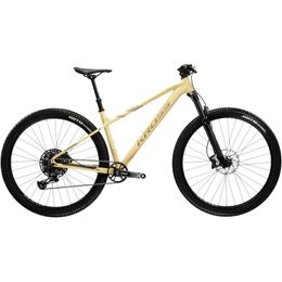 KROSS Mountainbike »MTB Hardtail Level 6.0 29" beige 12 Gänge« 12 Gang SRAM NX EAGLE Schaltwerk Kettenschaltung beige+beige