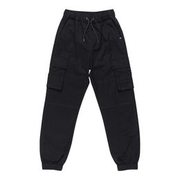 Quiksilver Cargohose »WE GET BY CARGO SURF PANT YOUT« black 14 (158/164) - N-Gr N-Gr 14 (158/164) Lange Cargohose aus 98% Baumwolle und 2%...