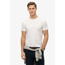 Superdry Rundhalsshirt »CLASSIC ESSENTIAL TEE« Optic L L Cooles Shirt von Superdry
