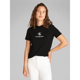 Calvin Klein Jeans T-Shirt »SHADOW GRAPHIC REGULAR TEE« mit Logo Black M (38) M (38) T-Shirt von CALVIN KLEIN