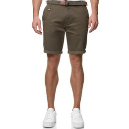 INDICODE Chinoshorts »INConor« Army XXL - N-Gr N-Gr XXL Chinoshort von INDICODE