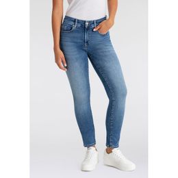 BOSS Orange Slim-fit-Jeans »Jackie Mid Waist Premium Damenmode« Mid Rise Bright Blue 432 31 - Länge 32 Länge 32 31 Skinny Jeans von BOSS Orange...