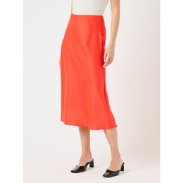 Y.A.S Midirock »YASPELLA HW MIDI SKIRT S. NOOS« Cherry Tomato M (38) M (38) Langer Rock von Y.A.S