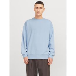 Jack & Jones JACK & JONES Sweatshirt &raquo;JJECHARGE SWEAT CREW NECK NOOS&laquo;, mit Rippb&uuml;ndchen Chambray Blue XL XL Sweater von Jack & Jones