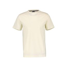 Lerros T-Shirt Logoprägung an der Brust bone white XXL XXL T-Shirt von Lerros
