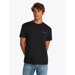 Tommy Jeans Kurzarmshirt &raquo;TJM REG GRAPHIC SLUB TEE EXT&laquo; Mit Rundhalsausschnitt Black XXL XXL Klassisches T-Shirt von Tommy Jeans