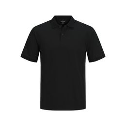Jack & Jones JACK & JONES Poloshirt »JJEPERFECT POLO SS SN« mit Polo Kragen Black S S Polo mit Knopfleiste von Jack & Jones