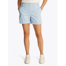 Tommy Hilfiger Chinoshorts &raquo;CO BLEND GMD CHINO SHORT&laquo; mit Umschlagsaum Breezy Blue 42 - N-Gr N-Gr 42 Chinoshorts von Tommy Hilfiger