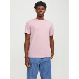 Jack & Jones JACK & JONES Rundhalsshirt »JJEORGANIC BASIC TEE SS O-NECK NOOS« mit Rundhalsausschnitt Pink Nectar M M Herren-T-Shirt von Jack & Jones