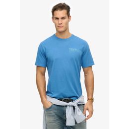 Superdry Rundhalsshirt »CORE LOGO CITY T SHIRT« Monaco Blue XXL XXL Bedrucktes Shirt von Superdry