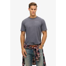Superdry Rundhalsshirt »CORE LOGO CITY T SHIRT« Magma Slate Grey S S Bedrucktes Shirt von Superdry
