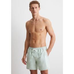 Marc O'Polo MARC O'POLO Badeshorts »Olmen (Essentials Beach Jersey)« mit seitlichem Hingucker-Schriftzug sage green XL - N-Gr N-Gr XL Herrenbadehose von Marc...