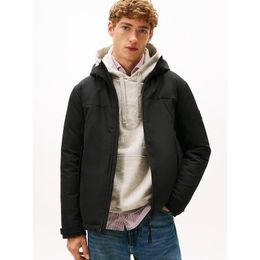 Tommy Hilfiger Funktionsjacke »TECH HOODED SHORT PADDED JACKET« mit Kapuze Winterjacke, Outdoorjacke wasserabweisend Black M M Funktionsjacke von...
